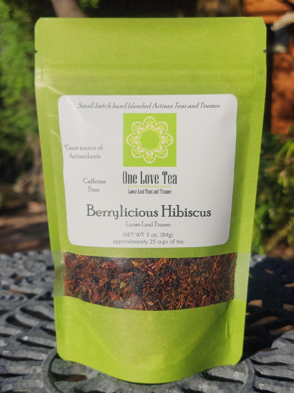 Berrylicious Hibiscus Tea 3 oz – One Love Tea